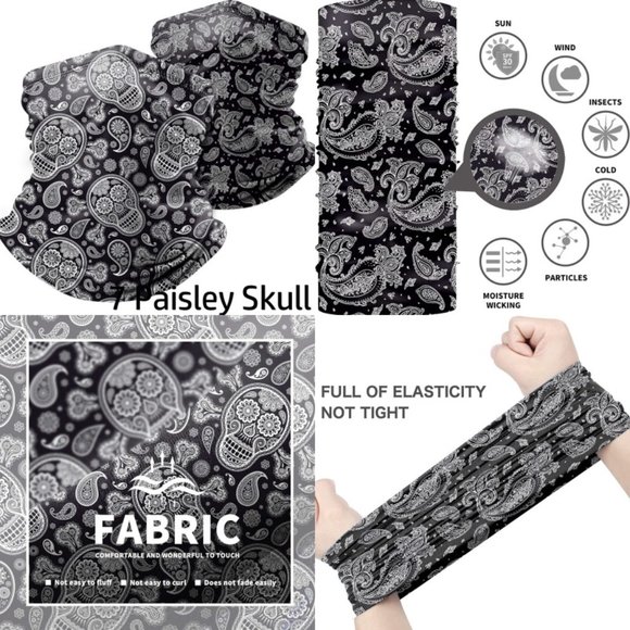 Other | 2 Pcs Summer Cooling Neck Gaiter Magic Scarves | Poshmark